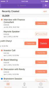 Mobile Transcription App - TranscribeMe